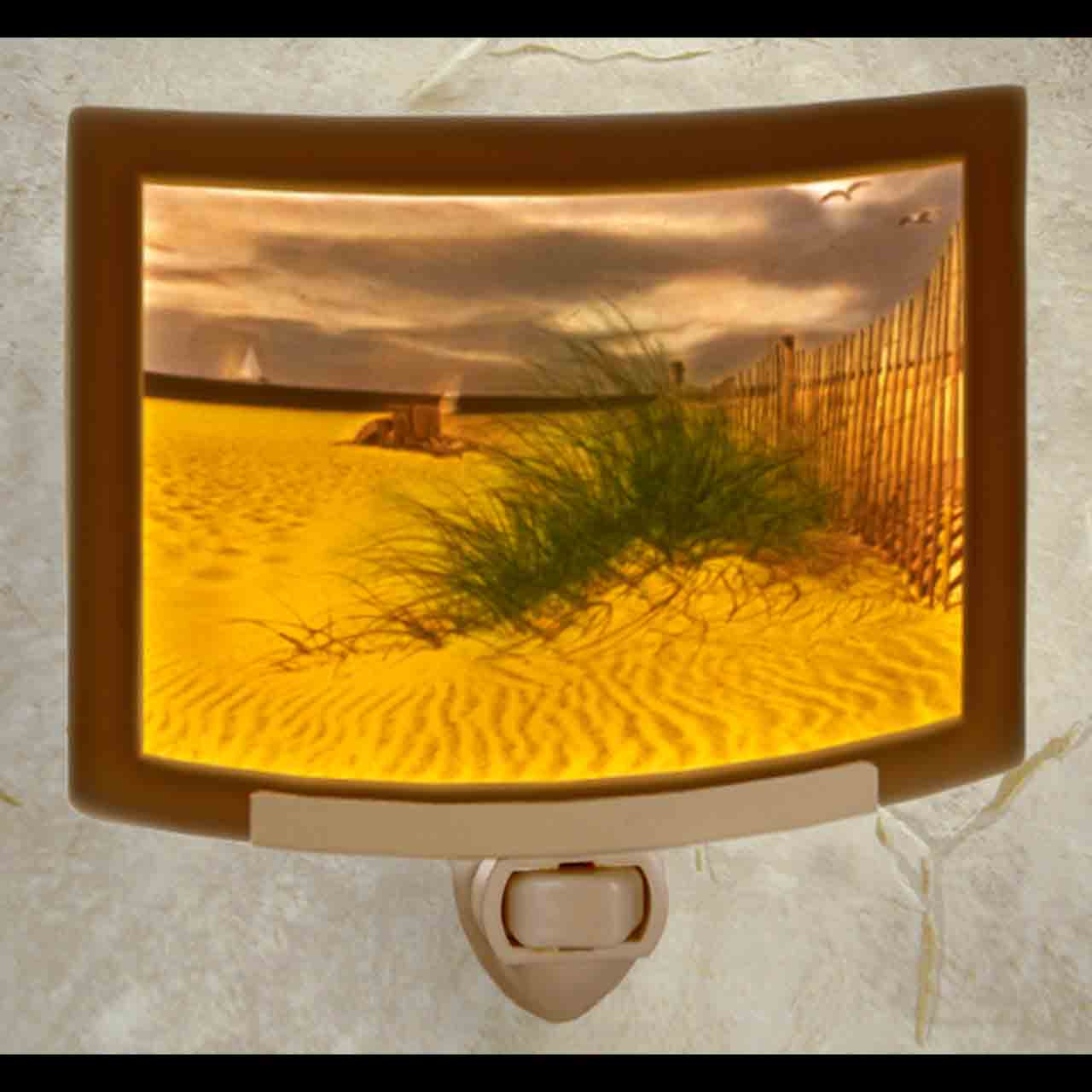 Balmy Beach Colored Night Light - Memory Lamps of Beverly