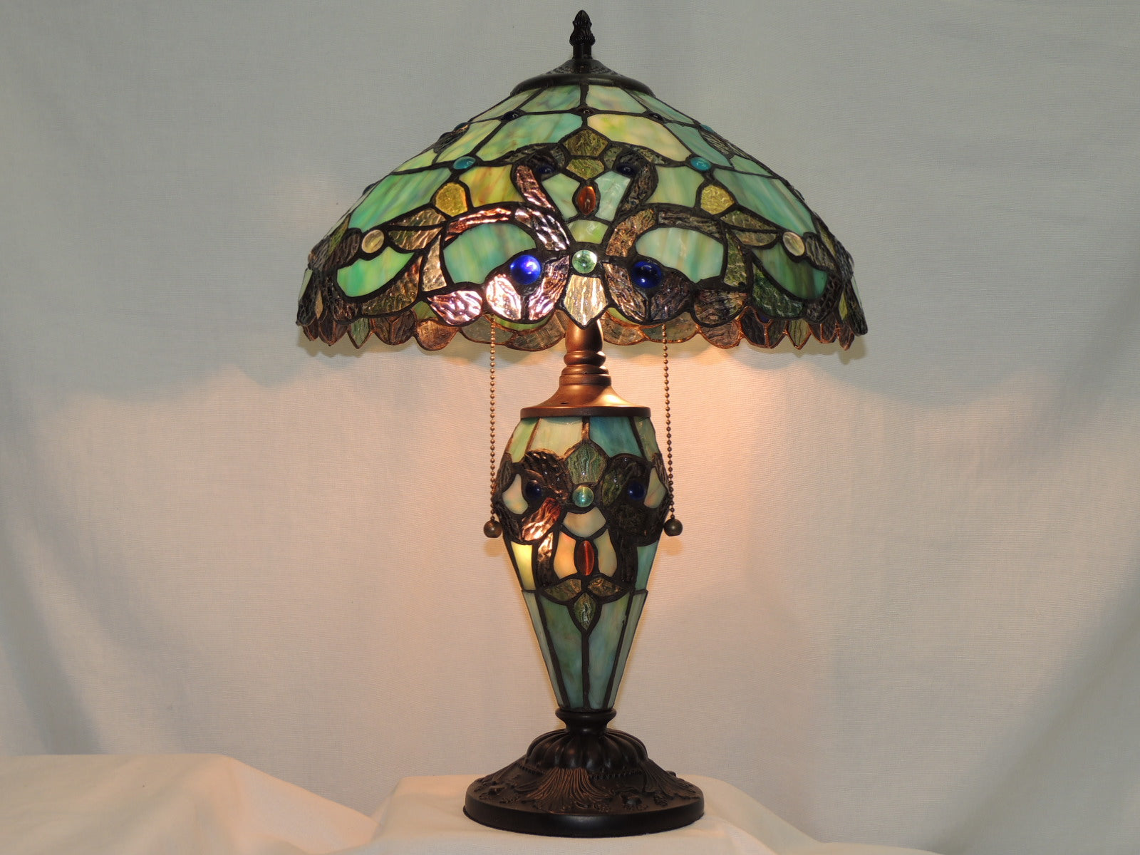 Magna Carta Stained Glass Lamp - Memory Lamps of Beverly